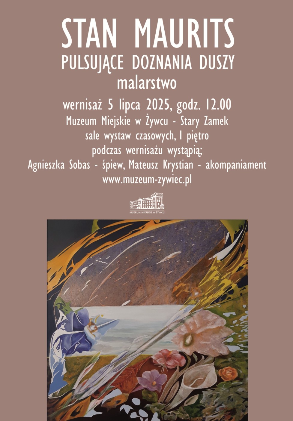 PULSUJĄCE DOZNANIA DUSZY - STAN MAURITS wystawa malarstwa